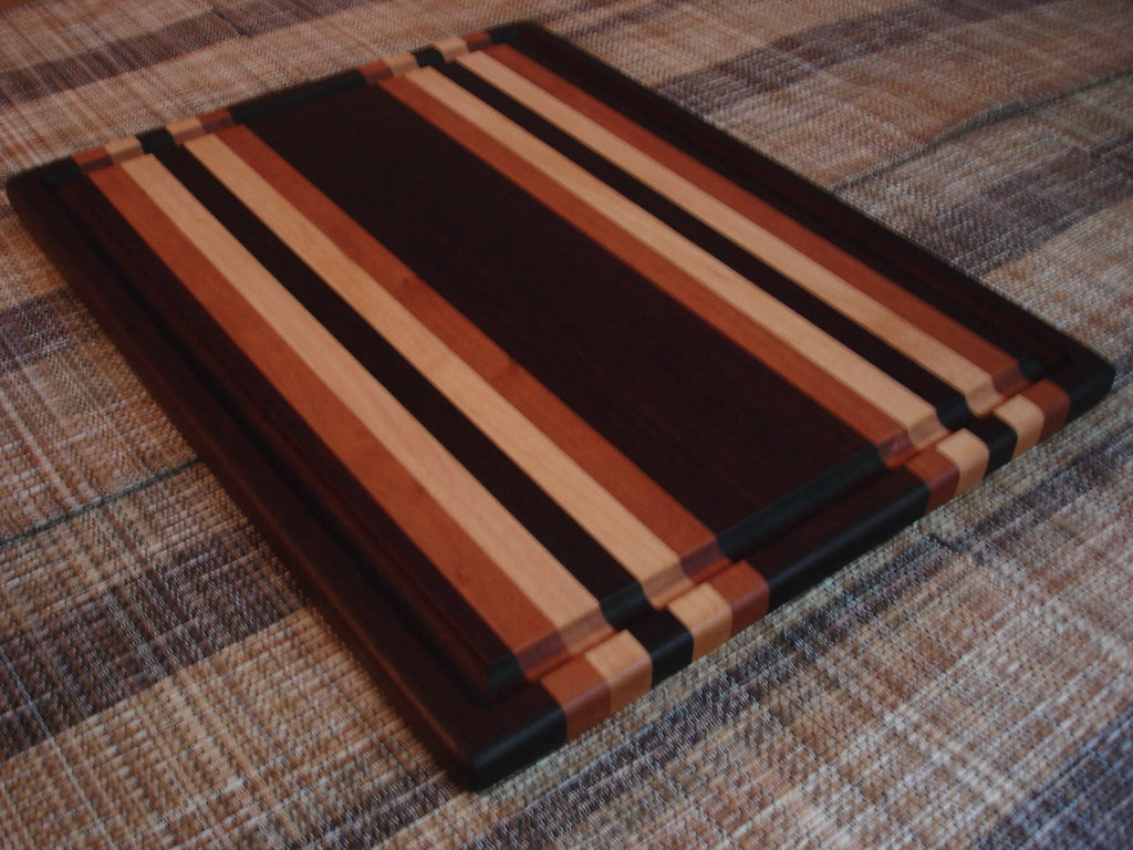 Manhattan Series Extra-Large Cutting Board - Walnut, Cherry & Maple ...